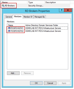 Configuring HA for the Remote Desktop Connection Broker in a 2012 RDS ...