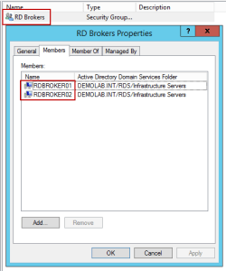 Configuring HA for the Remote Desktop Connection Broker in a 2012 RDS ...
