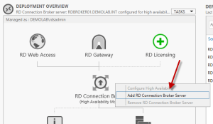Configuring HA for the Remote Desktop Connection Broker in a 2012 RDS ...