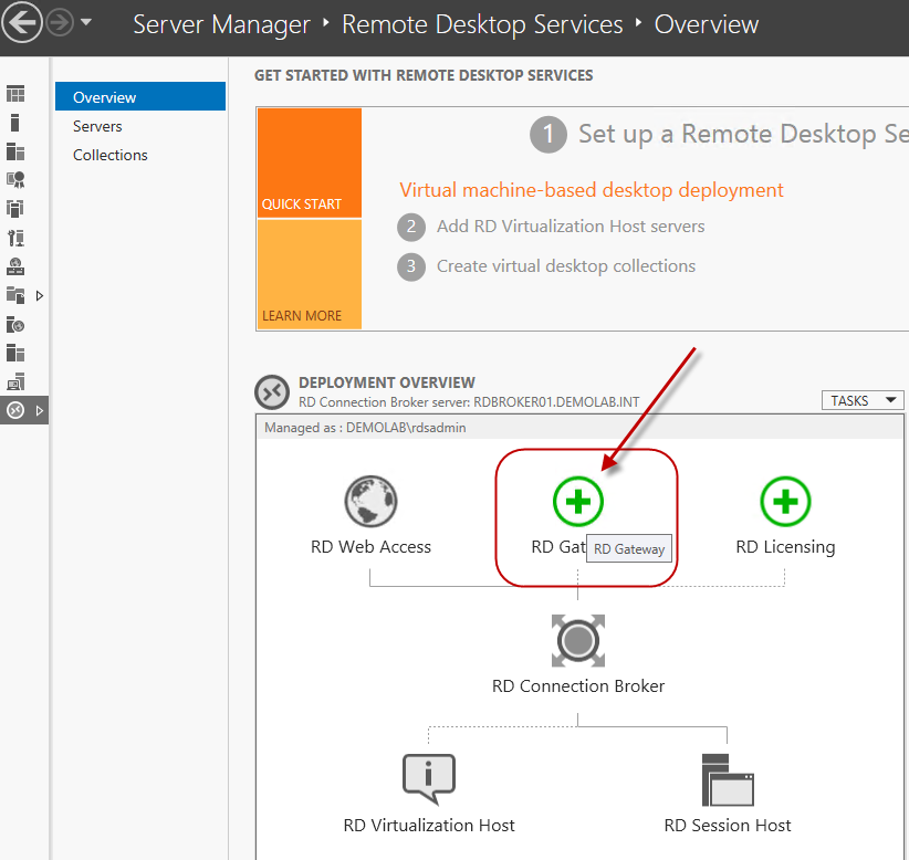 Deploying the RD Gateway Service Role in a 2012 / 2012 R2 RDS Farm ...