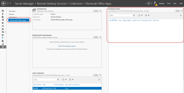 Collections – Publishing RemoteApp programs and Session Desktops on RDS ...