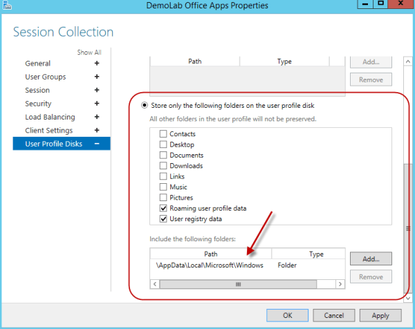 User Profile Disks for RDS 2012 / 2012 R2 | thewolfblog