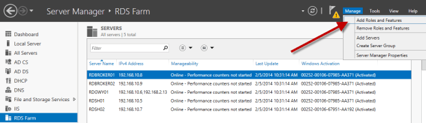 Deploying a 2012 / 2012R2 Remote Desktop Services (RDS) farm | thewolfblog