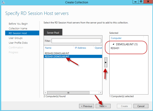 Collections – Publishing RemoteApp programs and Session Desktops on RDS ...